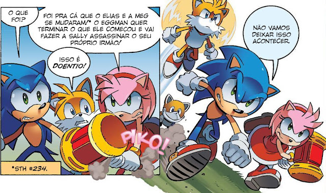 Sonic Tales: Sonic The Hedgehog #239