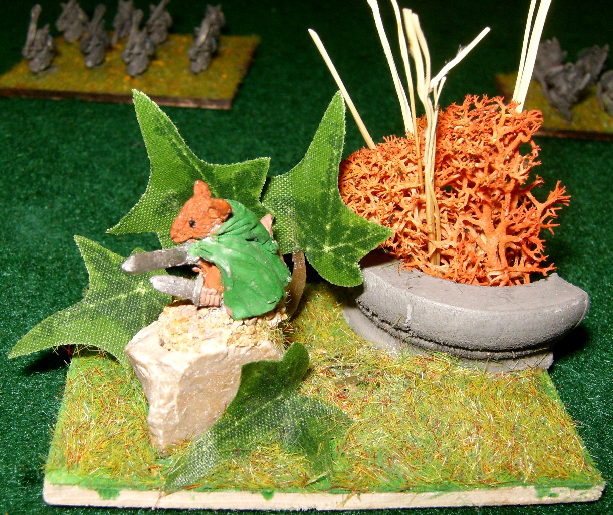 Super Galactic Dreadnought: Opponent's army: Mouse Guard