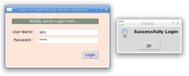 Login Form In Python Gui With Mysql And Mssql Connection Skotechlearn Tips