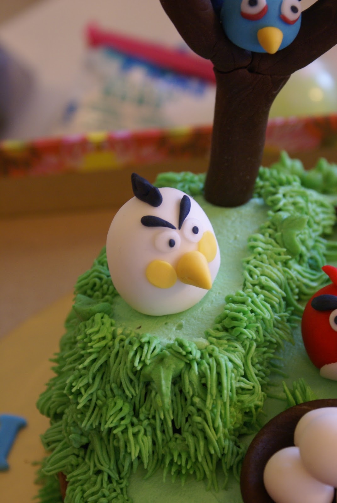 Ling's Passion: Angry Bird Cake 1