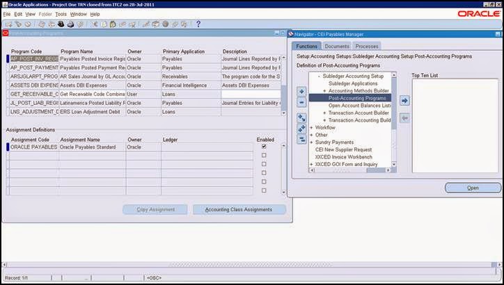 Oracle Applications Oracle R12 Account Payables Screen Shots