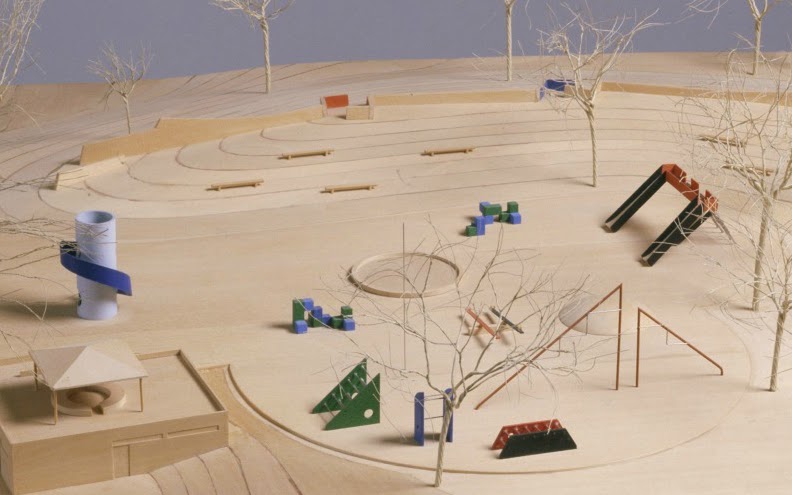 ciudad observatorio: los playgrounds de Noguchi: cuando un artista hace ...