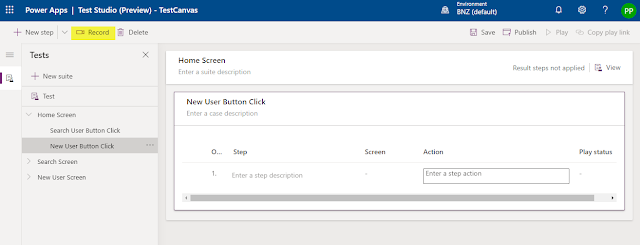 Aspiring Architect: Power Apps - Test Studio - Automation Testing