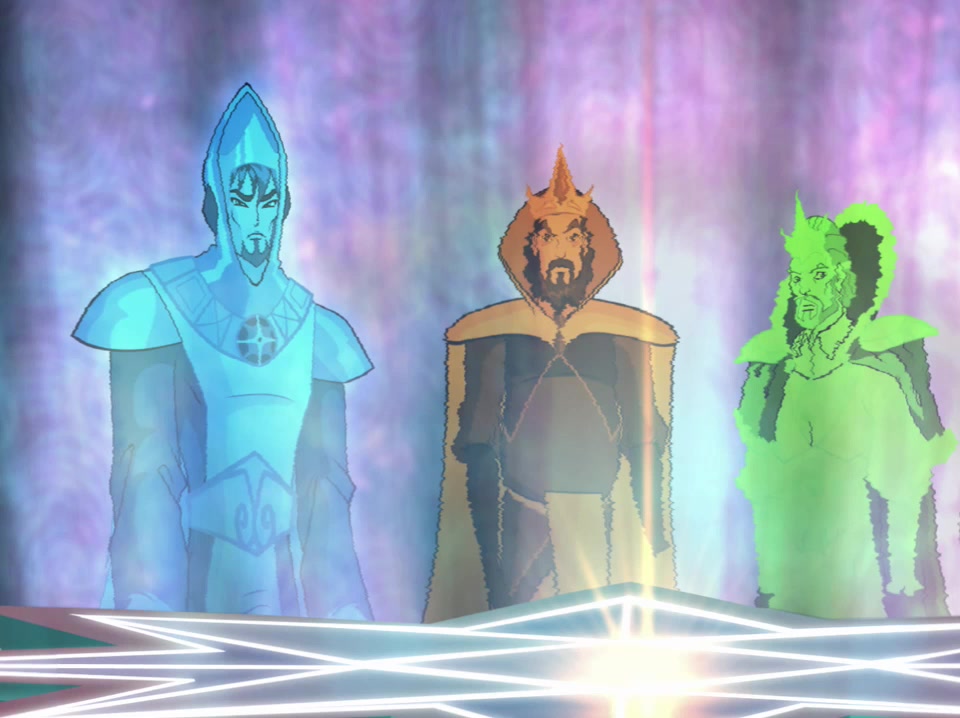 Imágenes de la reunión entre Faragonda y los reyes de la Dimensión ...