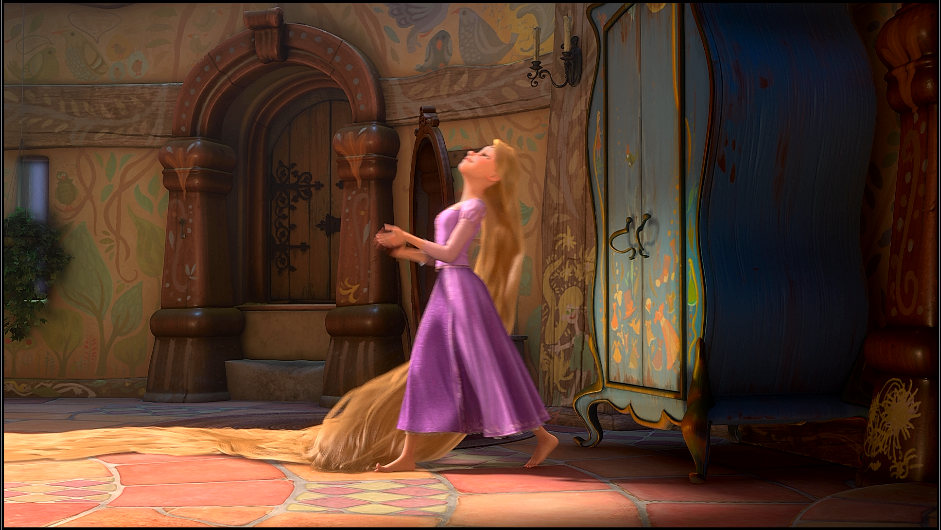 Anime Feet: Tangled (Movie): Rapunzel, Part 2 of 6