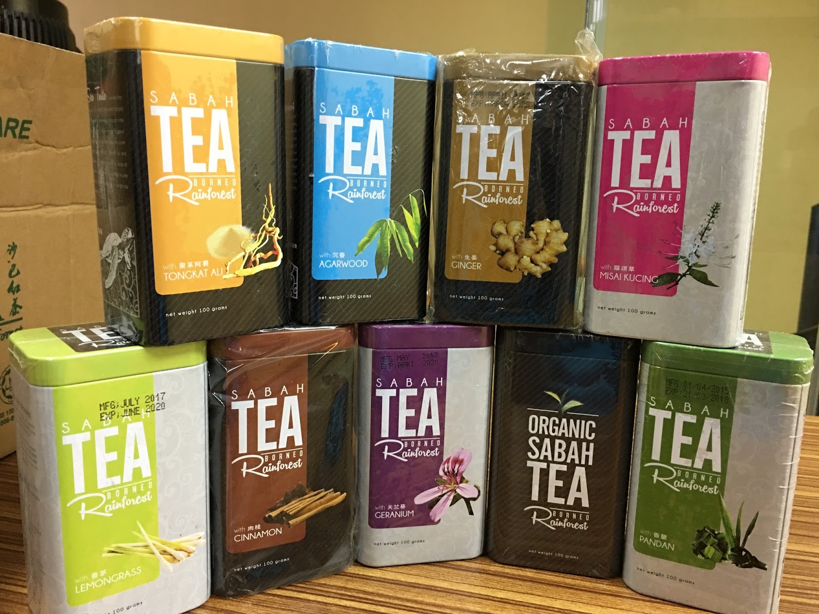 Agnes' Diary & More...: Varieties of Sabah Tea Flavours