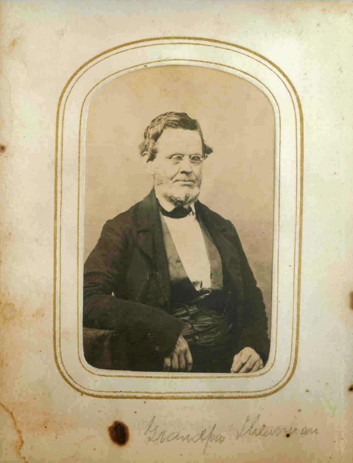 Filiopietism Prism: Friday Fotos (December 13, 2013) -- John Bowen Shearman