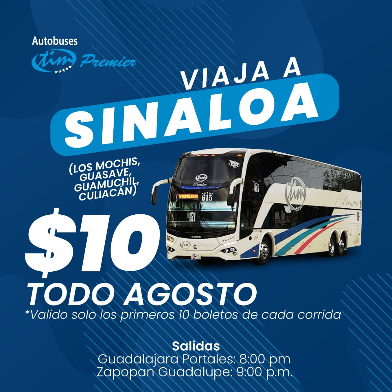 TIM ofrece boletos a diez pesos