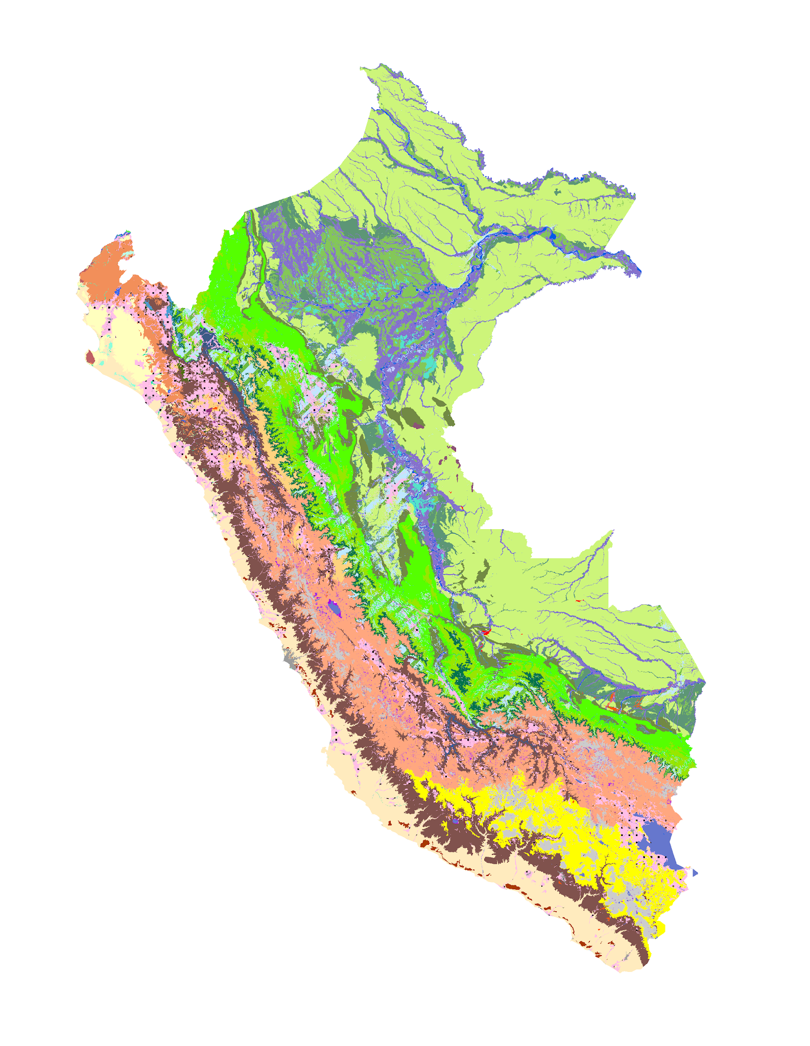 BLOG DE GEOGIS INGENIEROS Y ASESORES: MAPA DE ECOSITEMAS DEL PERÚ