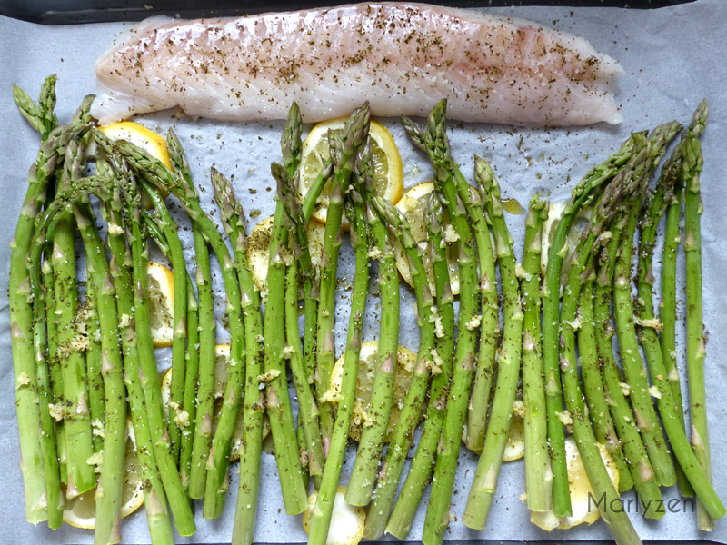 Asperges rôties au citron 🍋 | Marlyzen, cuisine revisitée
