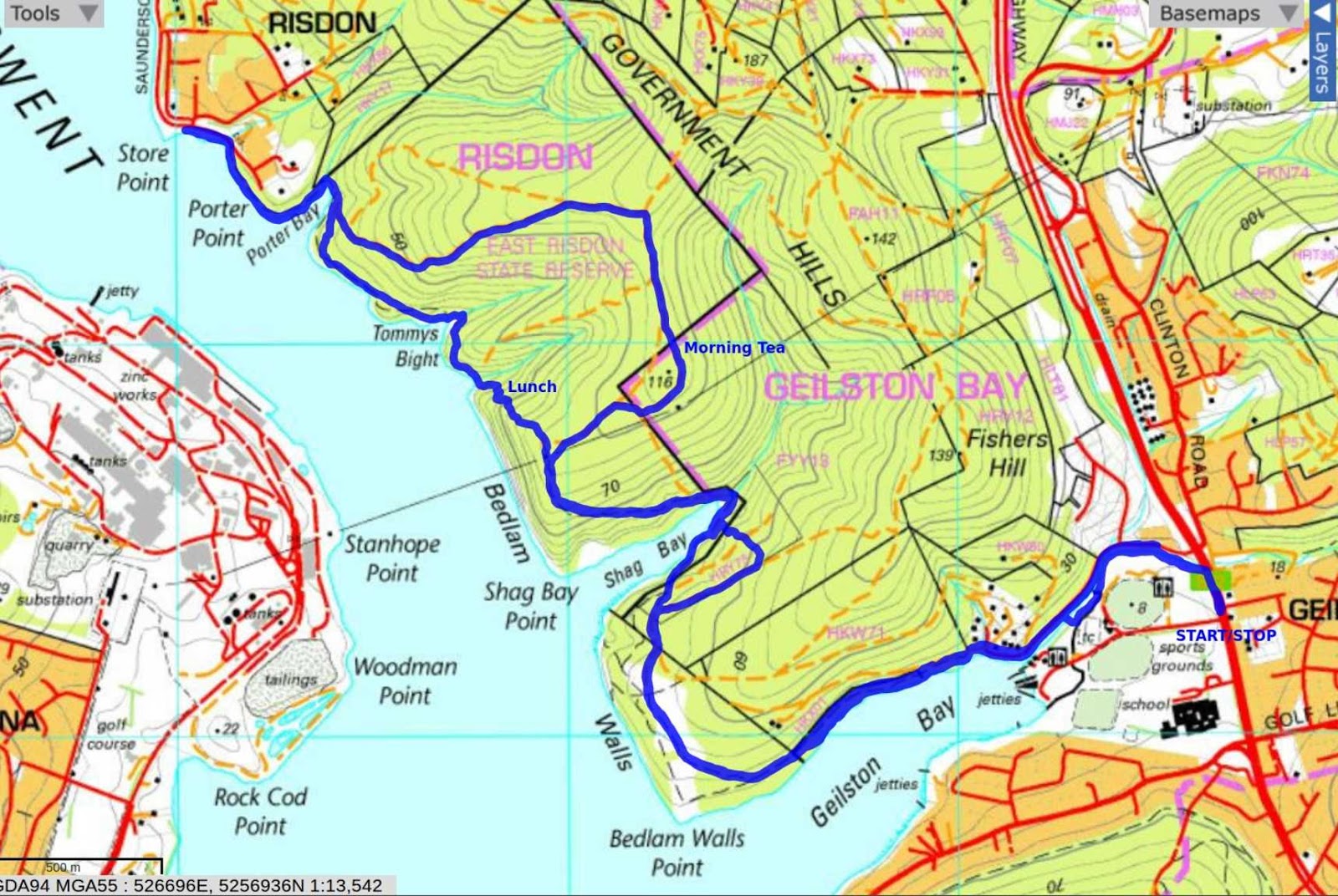 Ramblings: Geilston Bay/East Risdon 2020