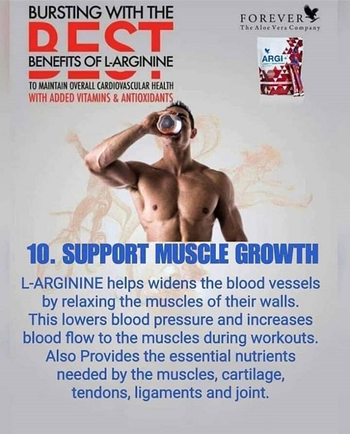 10. SUPPORT MUSCLE GROWTH
