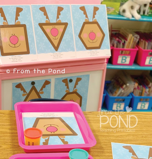 Learning 2D Shapes with Reindeer | From the Pond