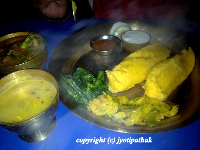Taste of Nepal: Nepali Dhindo - ढिडोँ - (Cornmeal Porridge)