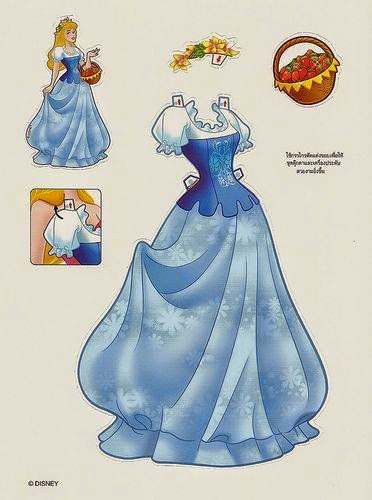Disney Movie Princesses: Princess Paper Dolls!