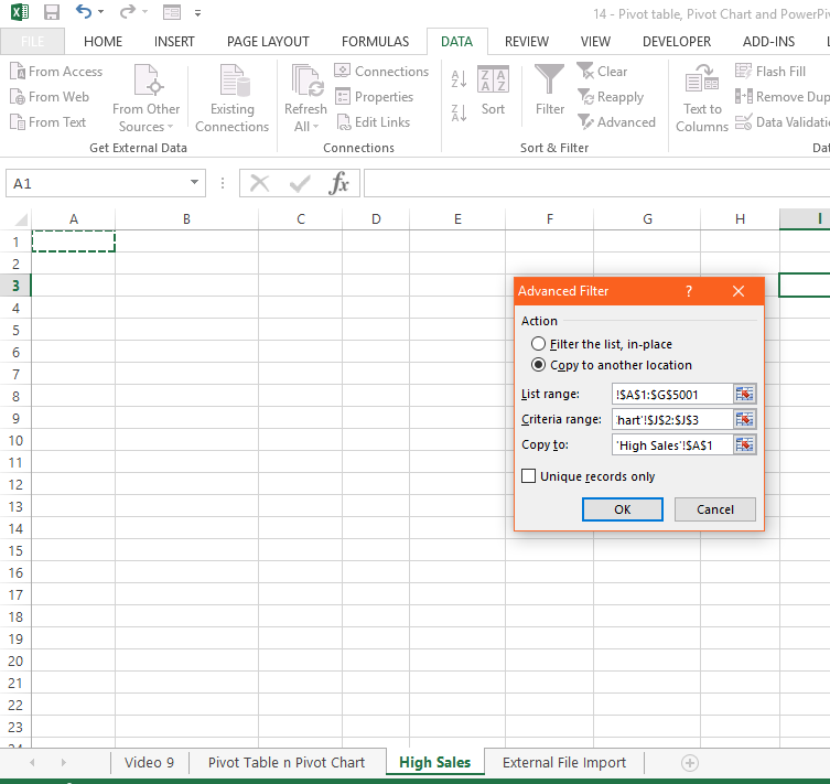 Time Saving Use Of Excel’s Advanced Filters In Working On Your Business ...
