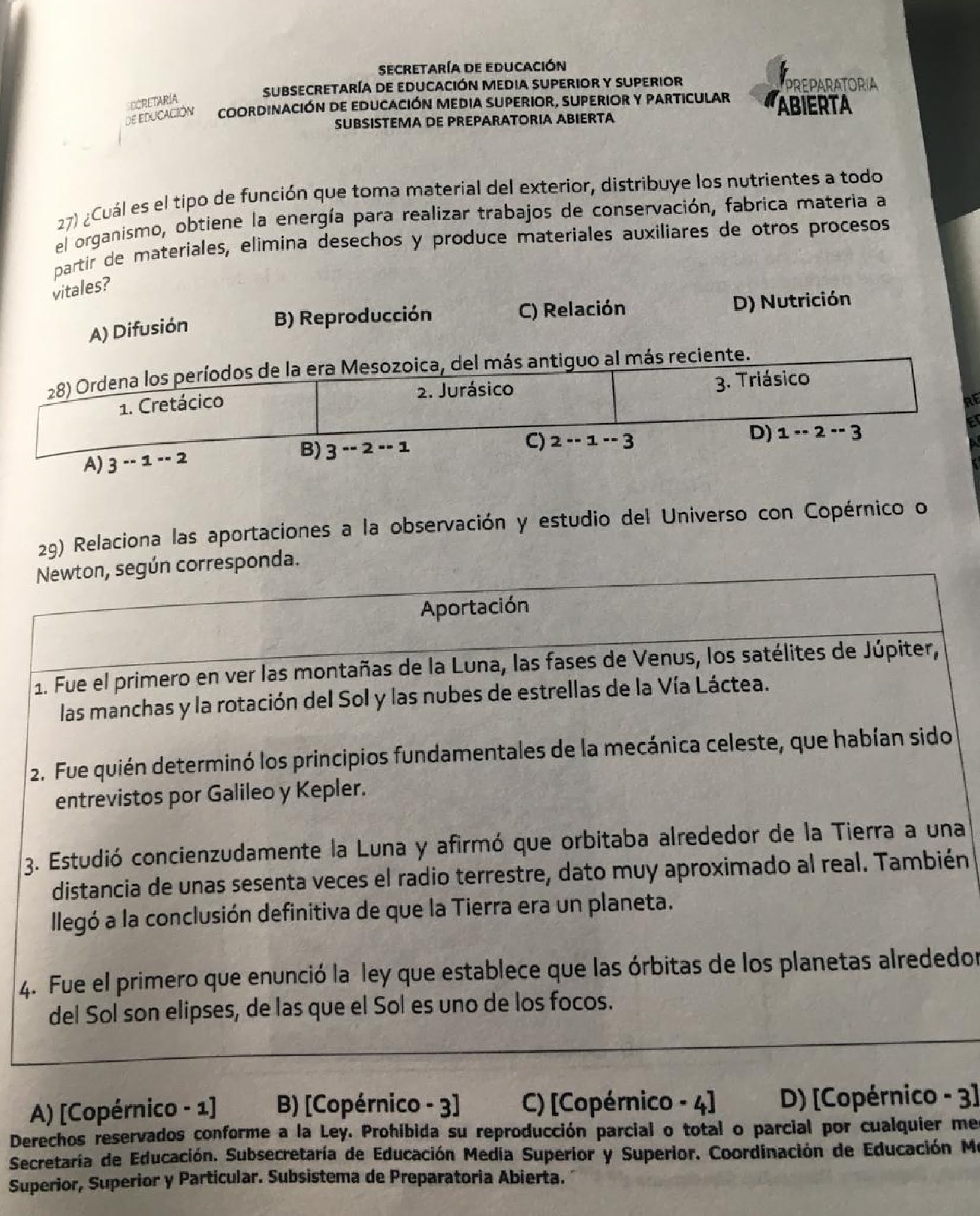 examenes reales preparatoria abierta: guias nuples prepa abierta