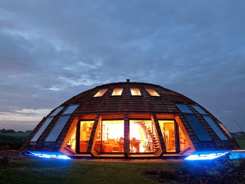 Wooden UFO House | Inspiring Design - S7eep