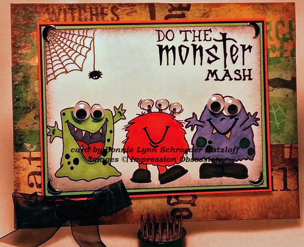 Stamping In The Light: Let's Do The Monster Mash!!