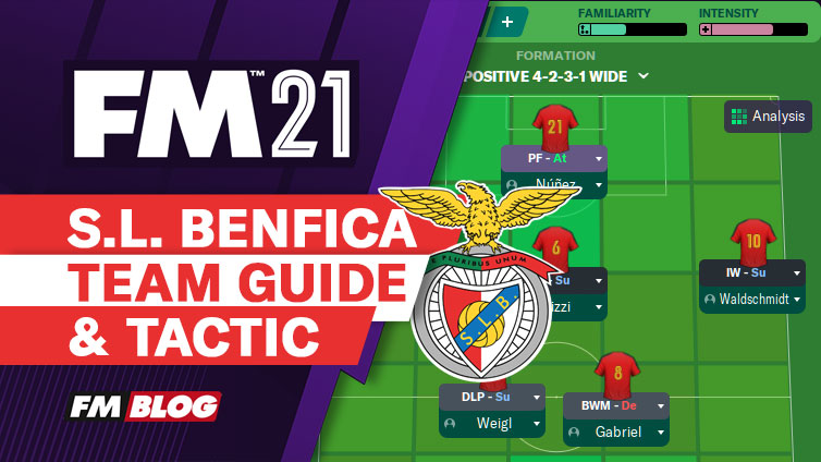 FM21 - SL Benfica 4-2-3-1 Vertical Tiki-Taka Tactic | Team Guide | FM Blog