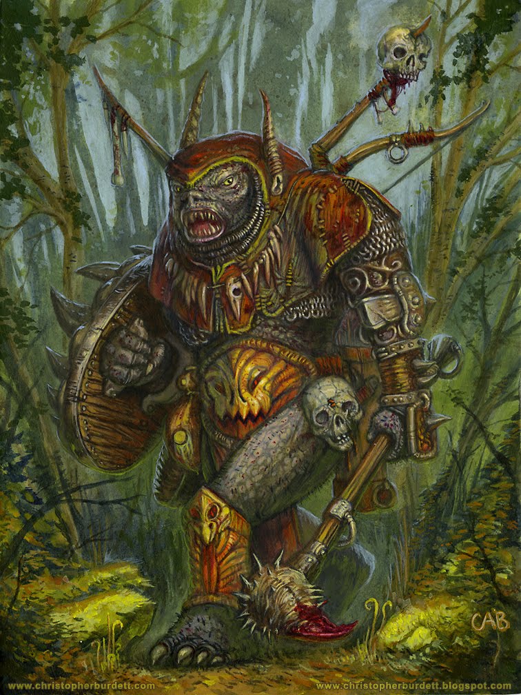 The DOODLES, DESIGNS, and aRT of CHRISTOPHER BURDETT: Bugbear