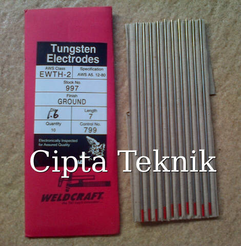 Cipta Teknik: Elektroda Tungsten