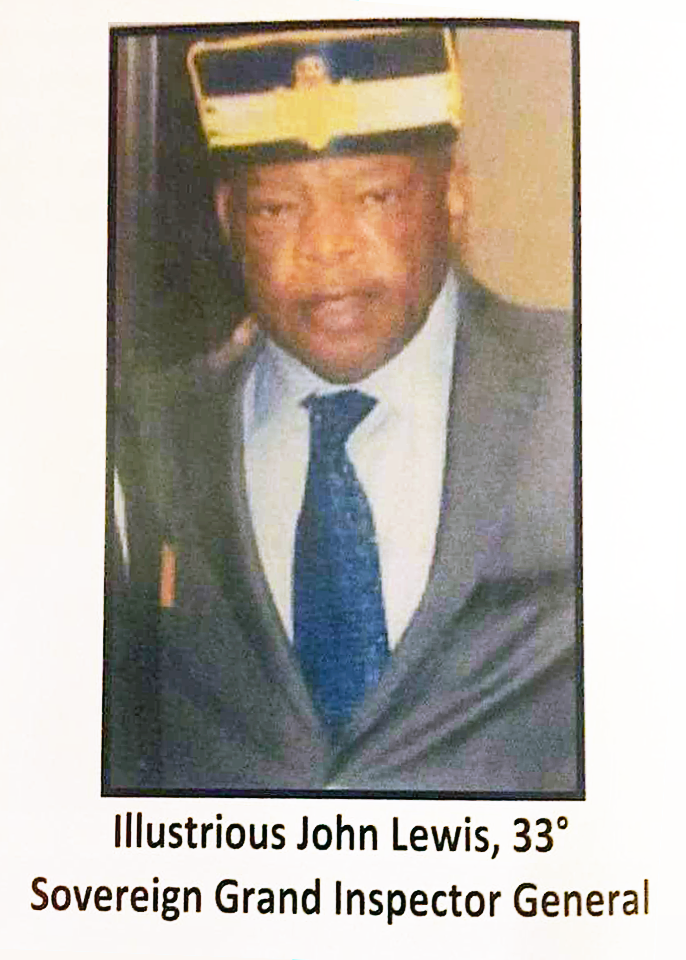 Freemasons For Dummies: Masonic Service for Congressman John R. Lewis ...