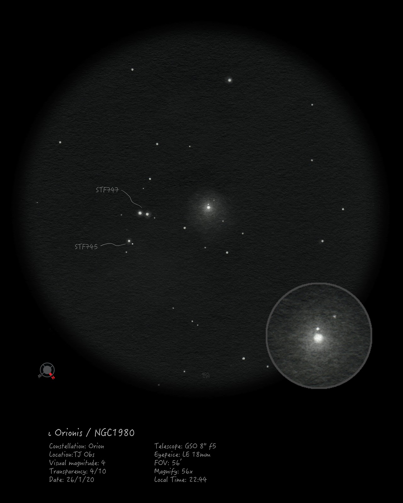 ThaiStargazers: Iota Orionis