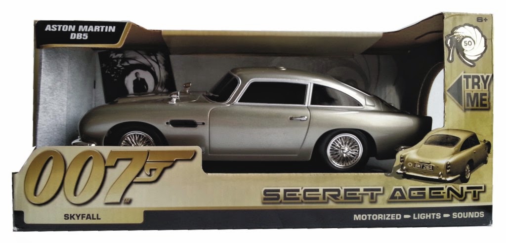 The 007 Badge Story: Toy State (Secret Agent): Skyfall - Aston Martin DB5