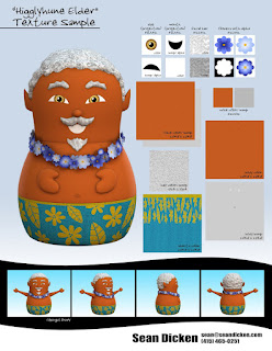 Sean Dicken: Director, Animator: 3D Model and Texture