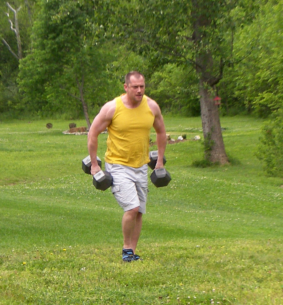 Ray's Weight Training Blog: Farmer's walk: Improve your grip strength