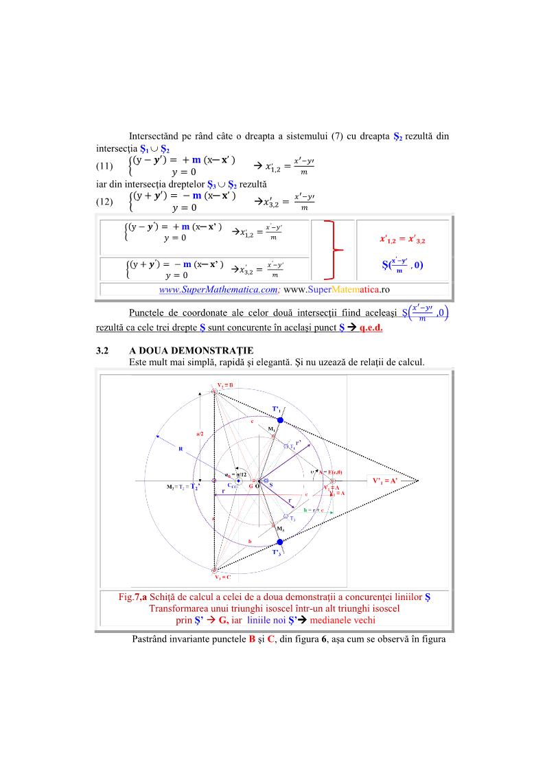 supermatematica online: Noi linii concurente si un nou punct de ...