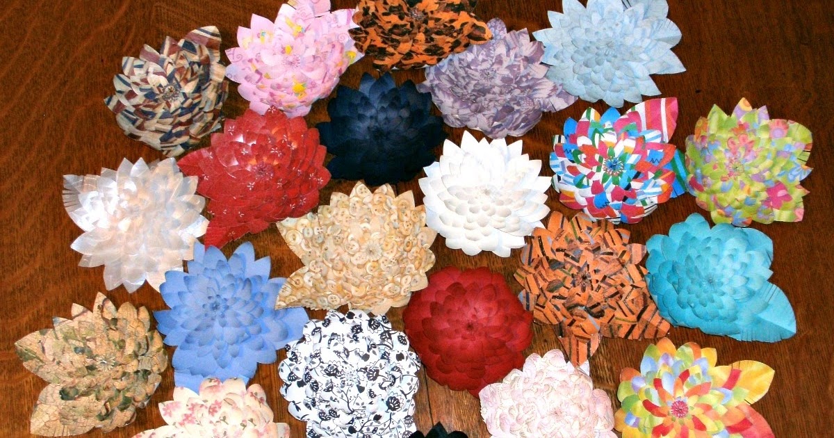 Molly Smith: Handmade Layered Paper Flowers