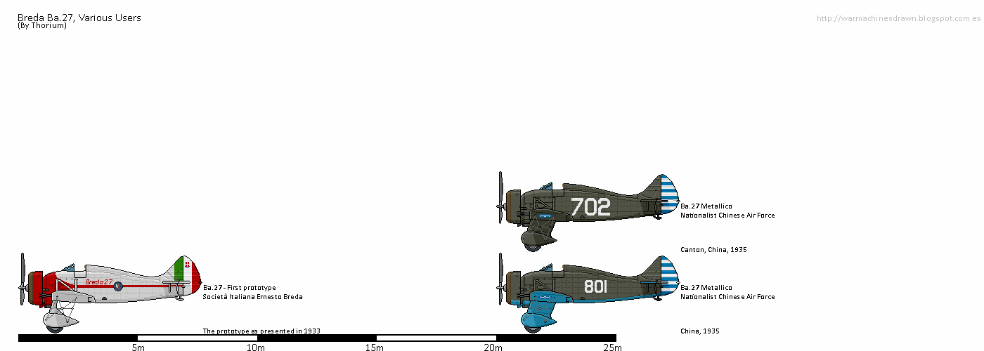 War Machines Drawn: Breda Ba.27