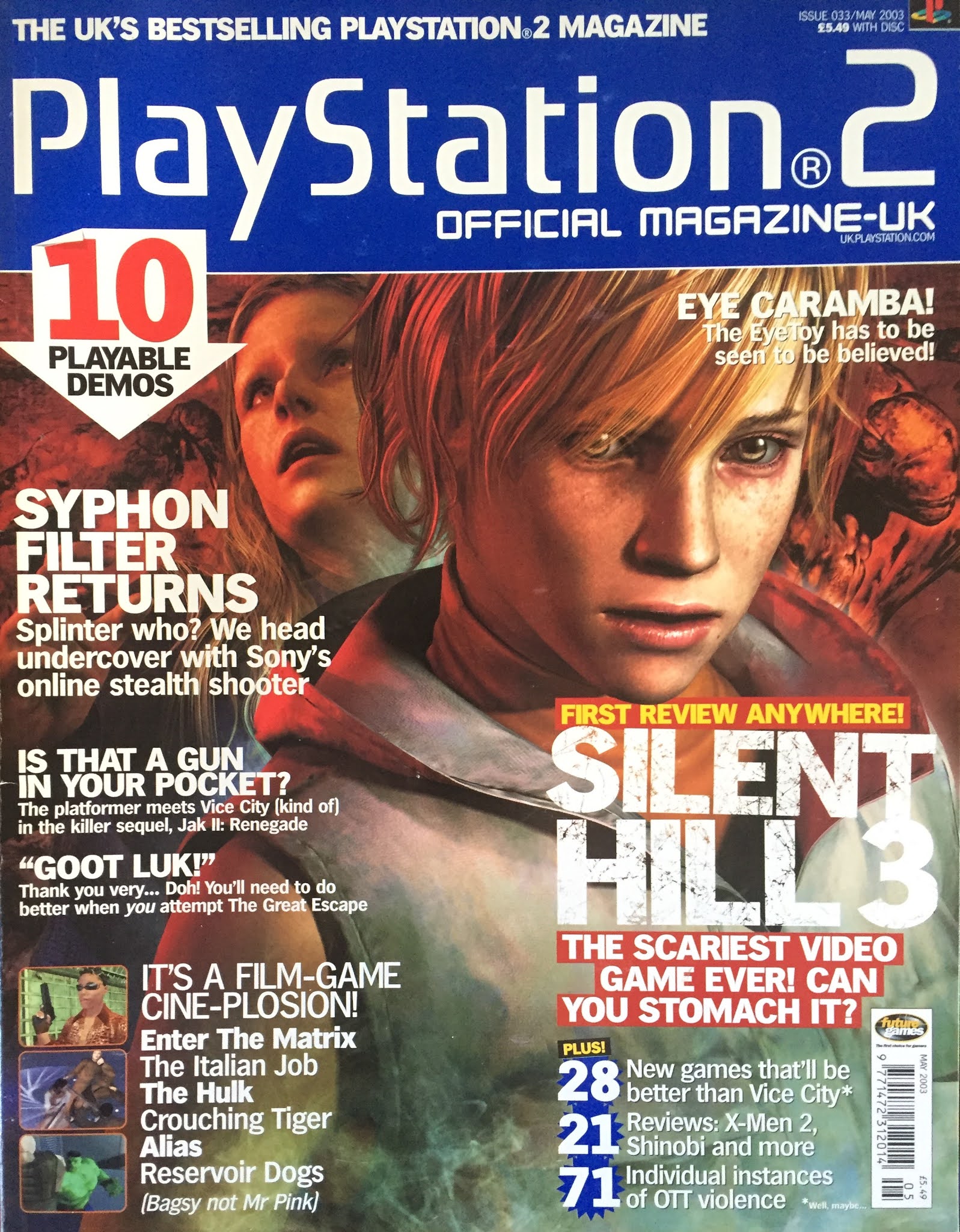 The Official Playstation 2 Magazine Chronology: Issue 33 (May 2003)