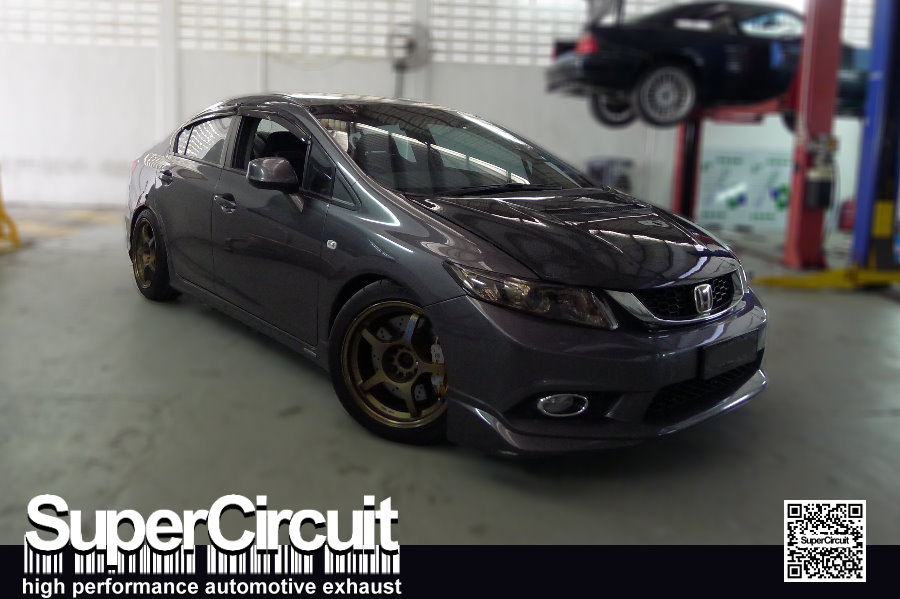 SUPERCIRCUIT Exhaust Pro Shop: Honda Civic FB Extractor/ Headers