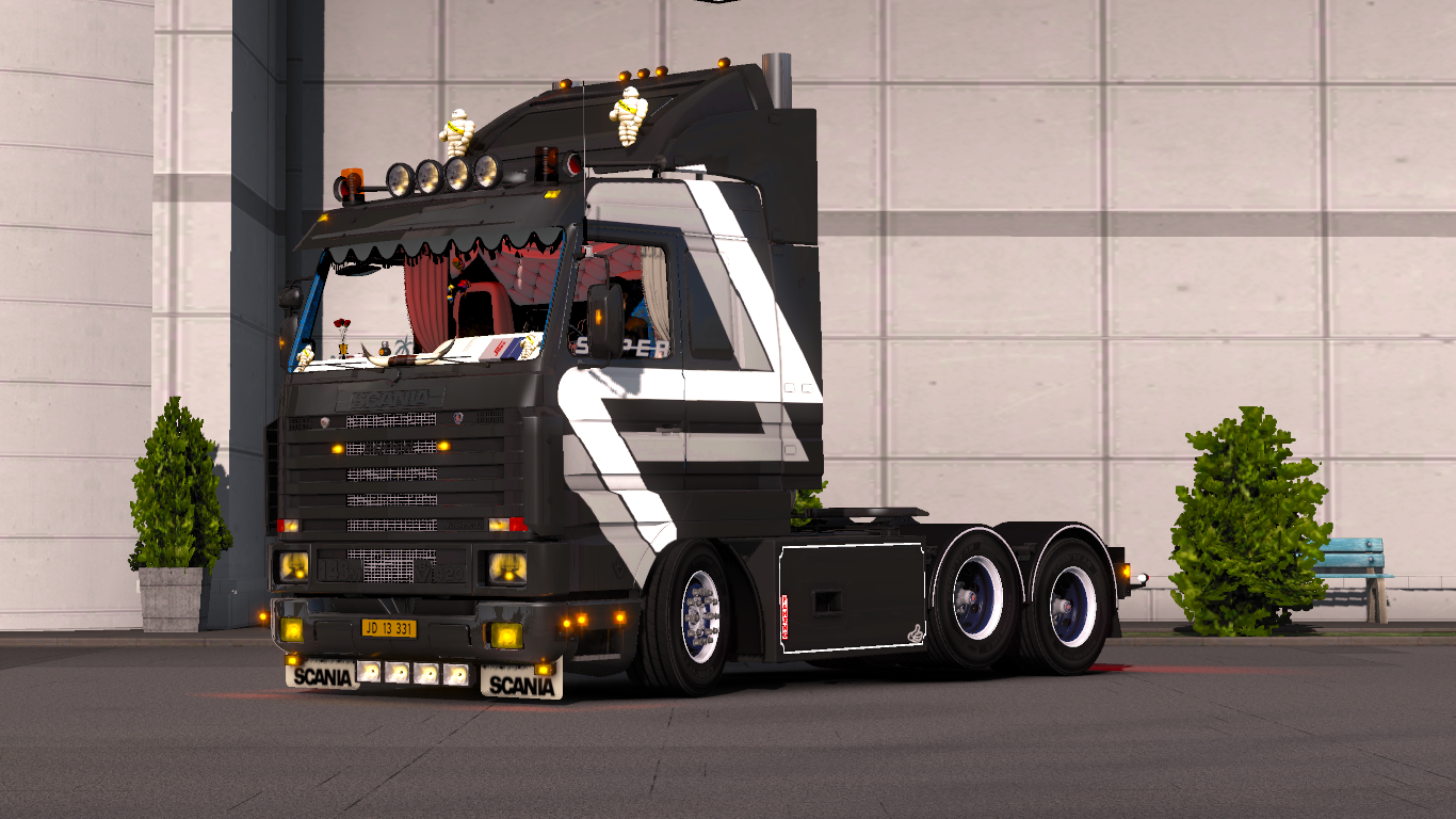 Scania 143m V8 500 - Euro Truck Simulator 2 Mod World