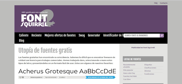 10 Páginas para Descargar Fuentes Gratis 2020 | Abstracto Create