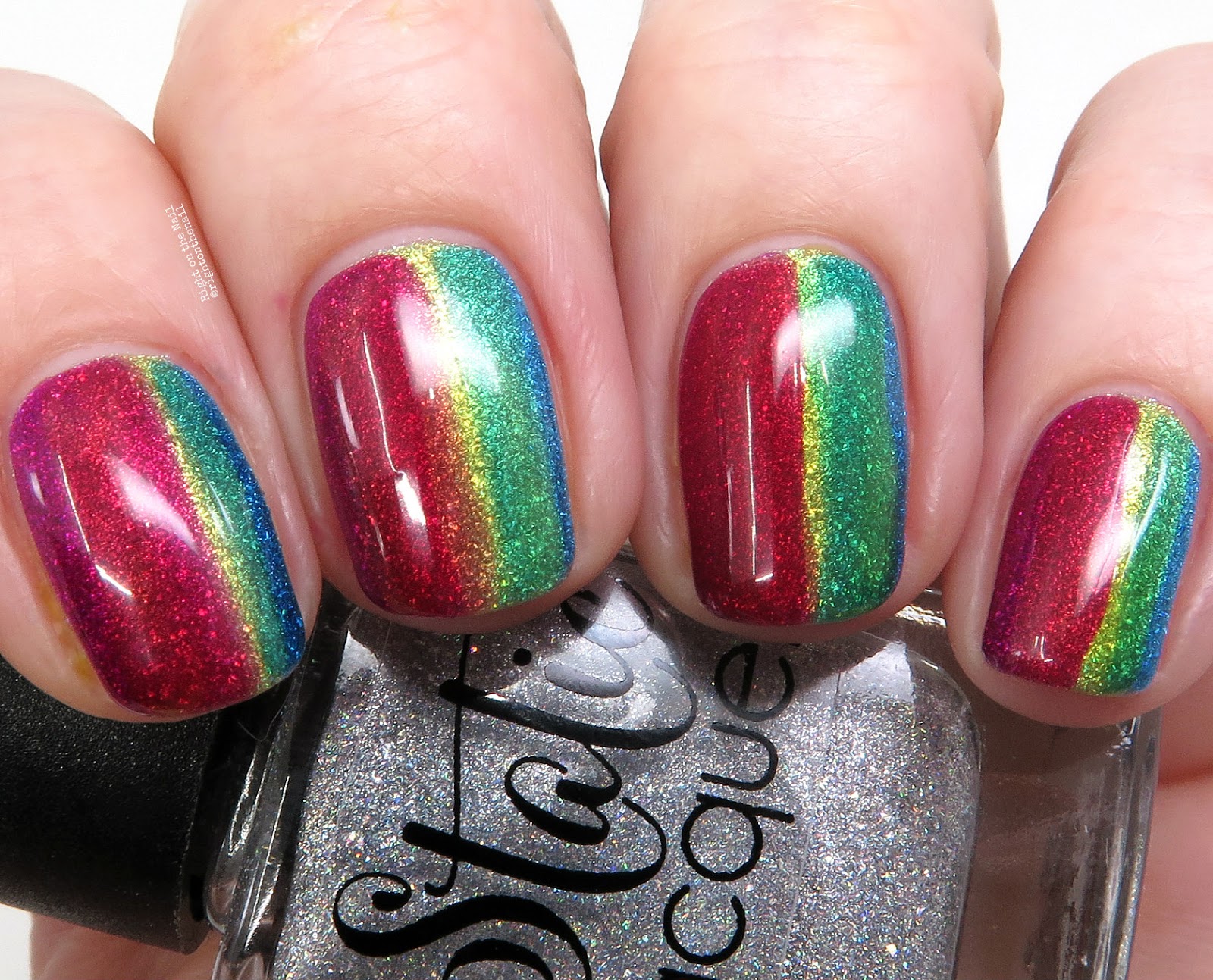 Right on the Nail: Static Lacquer 2020 Stained Color Theory Collection ...