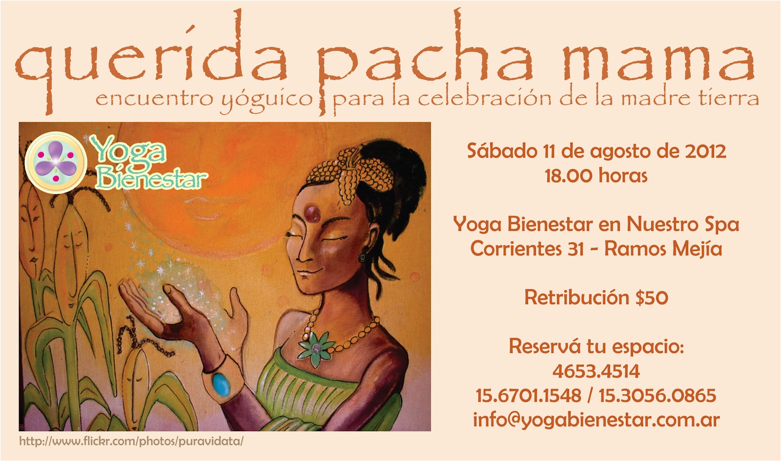 Espacio Yoga Bienestar: Querida Pacha Mama - celebración de la Madre ...