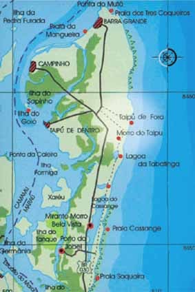 POUSADAS em BARRA GRANDE - Península de Maraú Bahia-Brasil: Barra ...