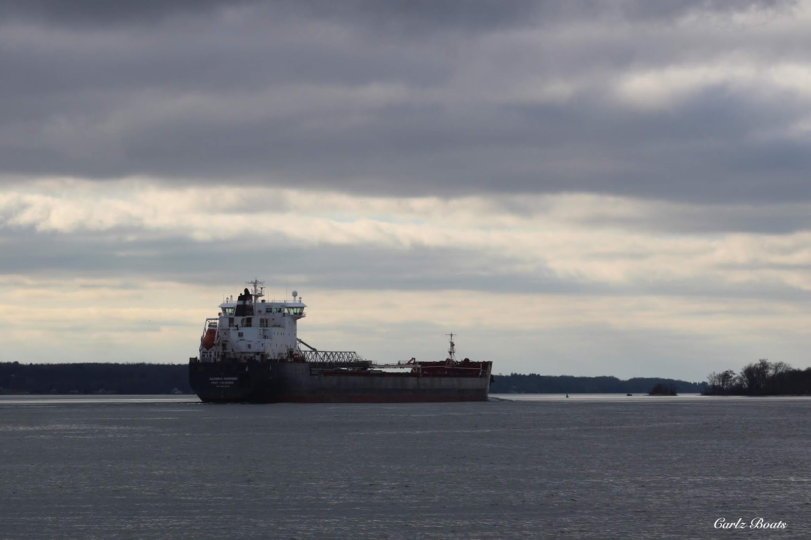 Carlz Boats: Last River Run - Part 1: Self Unloader ALGOMA MARINER