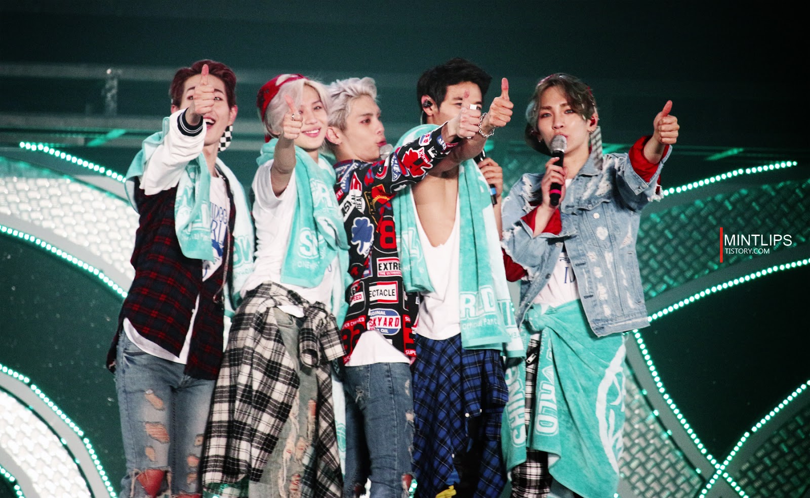 【150515】SHINee CONCERT “SHINee WORLD IV” in SEOUL 首場 [MINTLIPS*3P ...