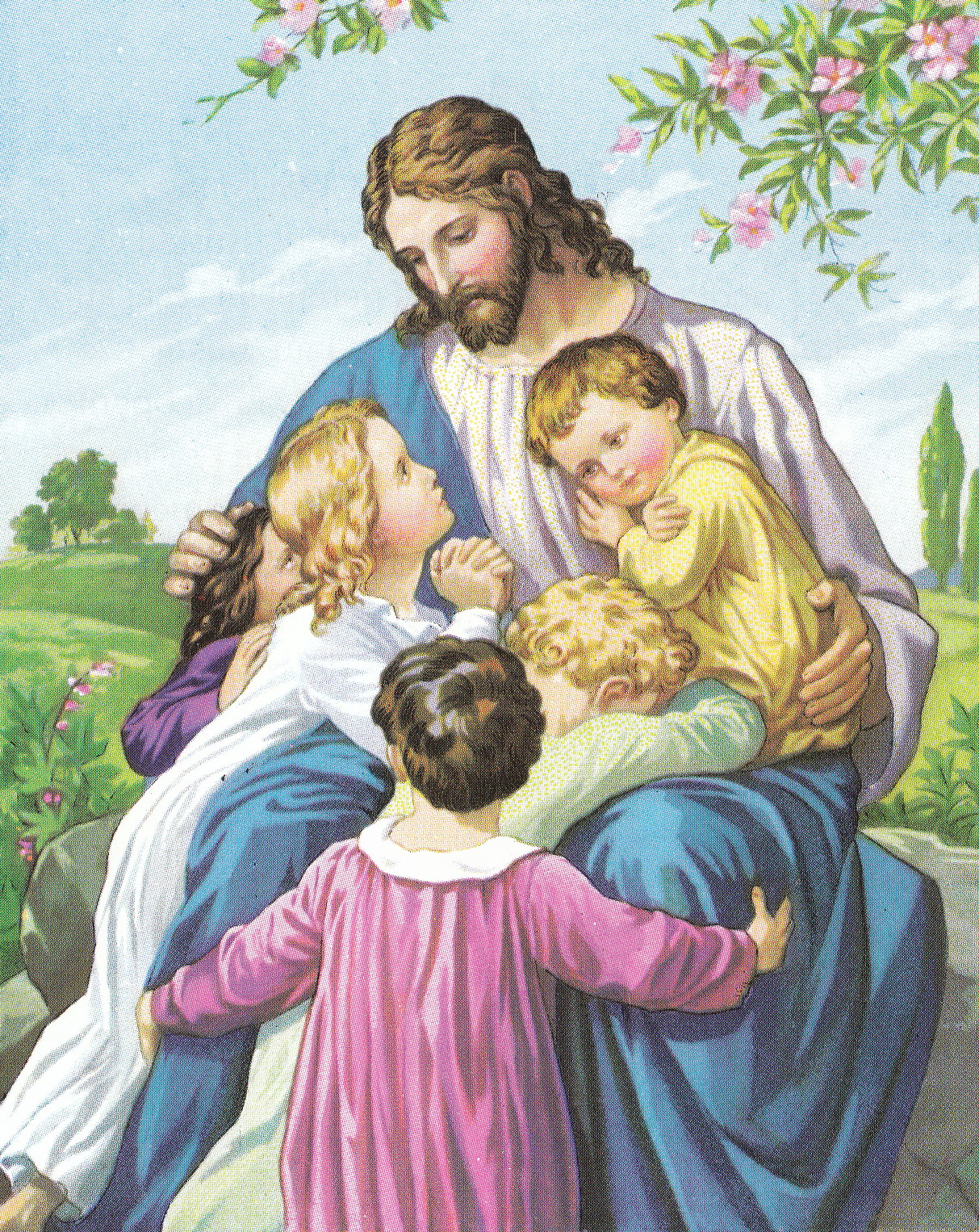 144. Isus binecuvintează copilașii ~ Dicţionar biblic