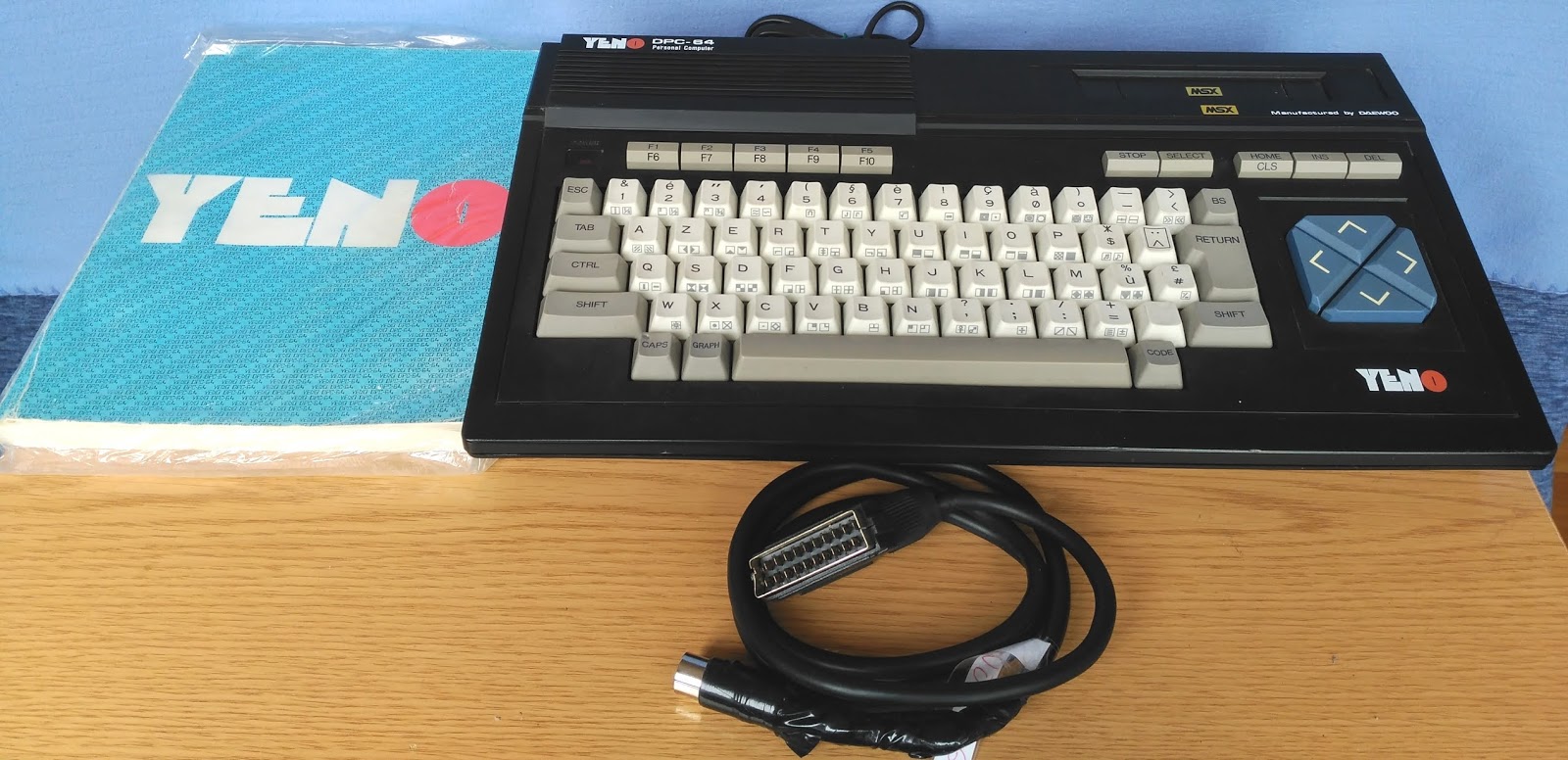 Retro Ordenadores Orty: Ordenador Yeno DPC-64 (ITMC) (MSX Daewoo) (1984 ...
