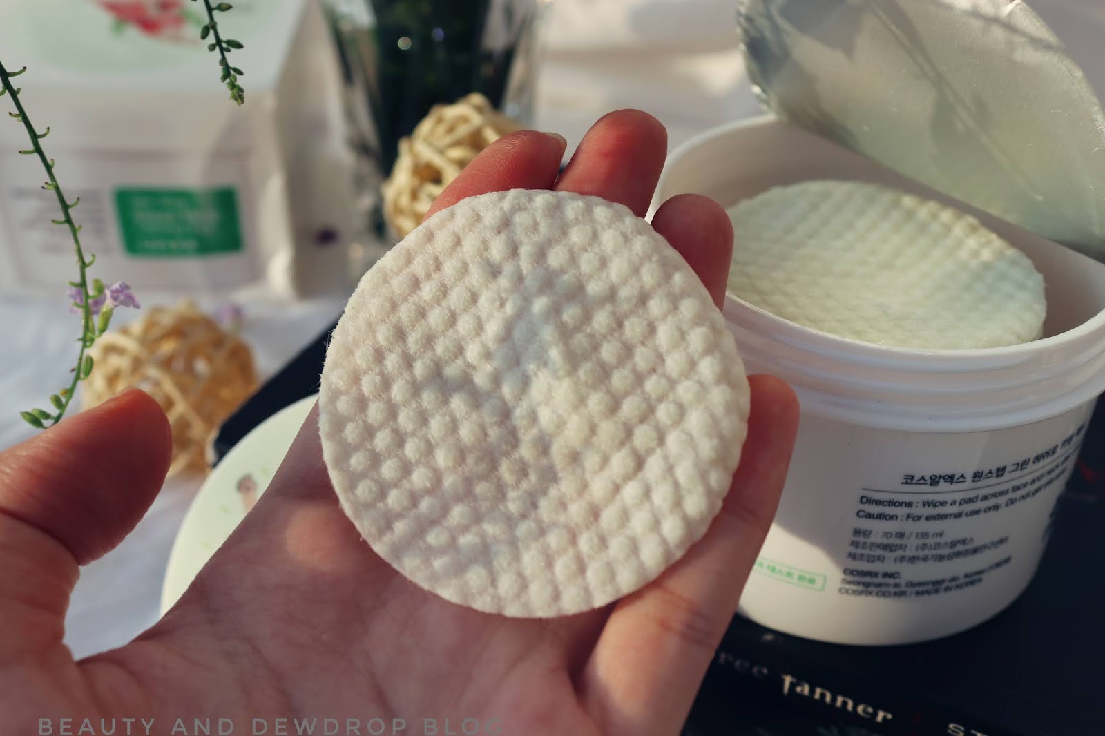 [Review] COSRX ONE STEP ORIGINAL CLEAR PAD | Beauty & Dewdrop Blog