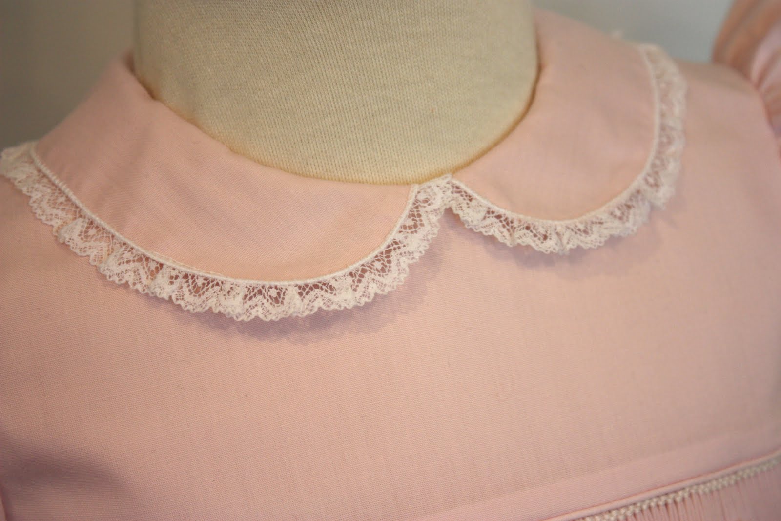 Creations By Michie` Blog: Adding Lace Edging To A Collar