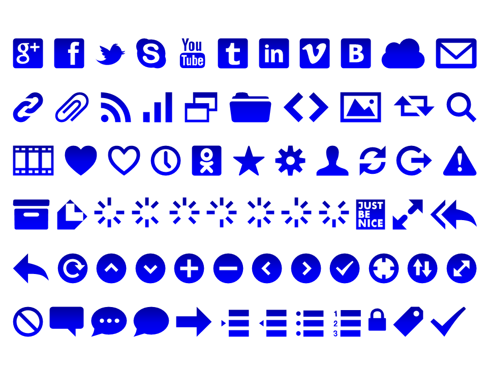 Get Symbols: Web Symbols