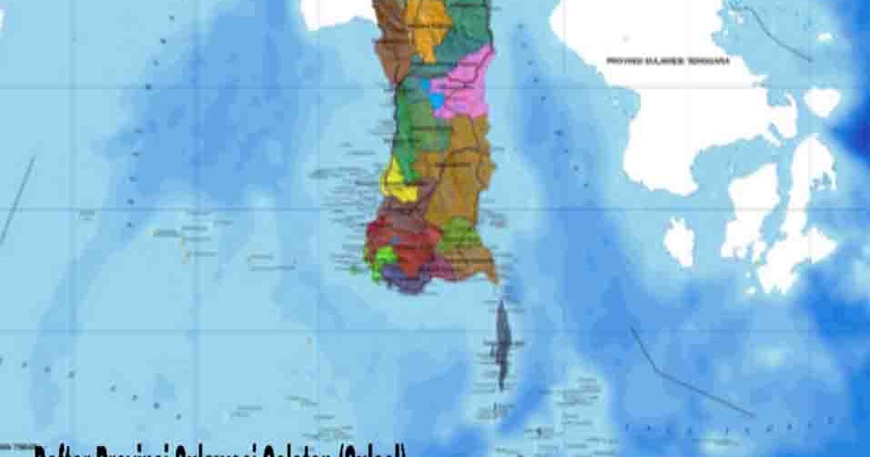 4+ Batas Wilayah Provinsi Sulawesi Selatan (Sulsel) - Fakta dan Info ...