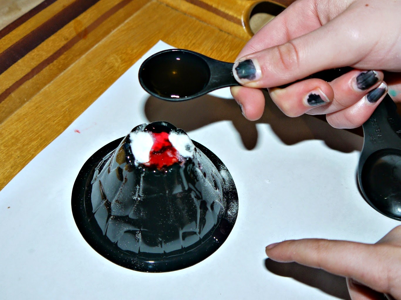 Inside the Wendy House: We Made a Volcano using Kitchen Science